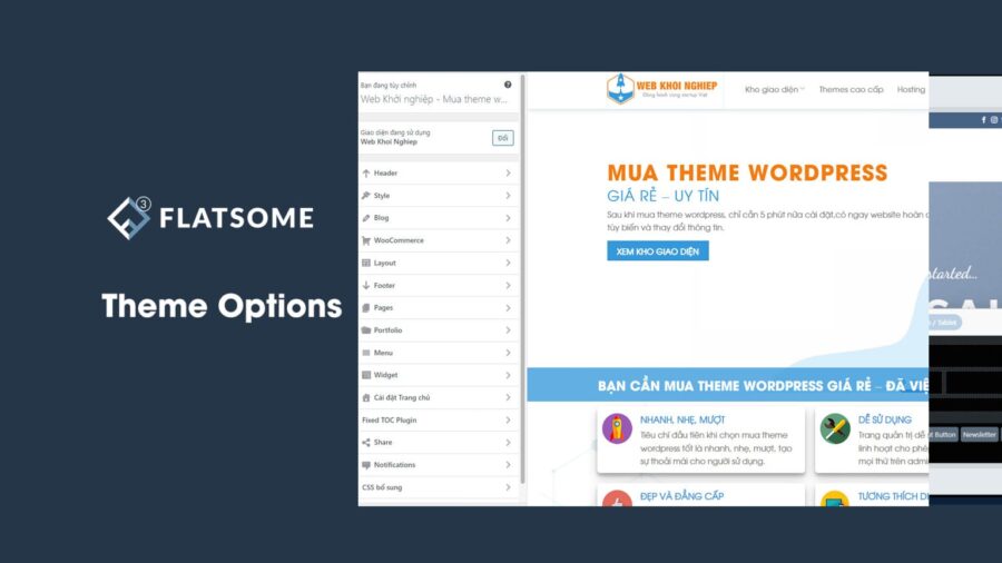 Flatsome là gì? Tổng quan về theme Flatsome